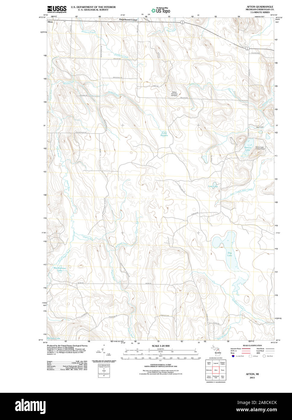 Afton map hi-res stock photography and images - Alamy