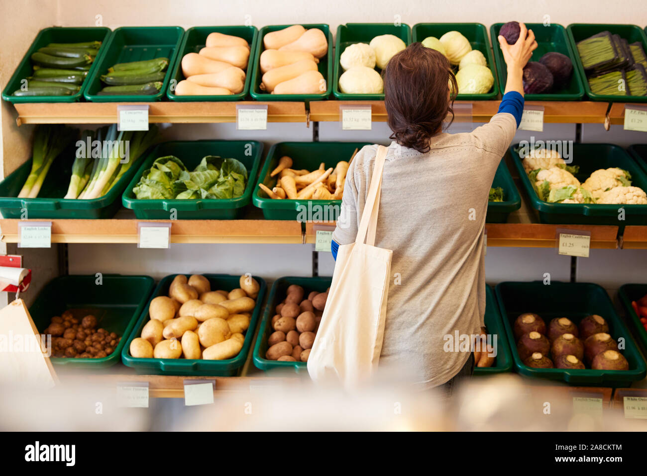 Choosing fresh produce hi-res stock photography and images - Alamy
