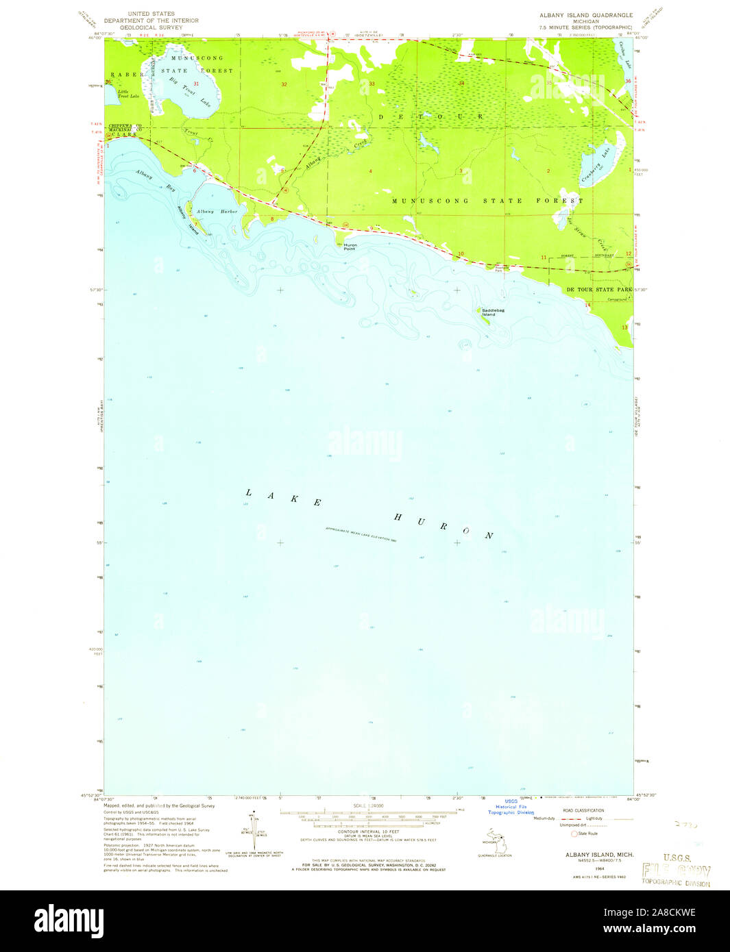 Historical albany map Cut Out Stock Images & Pictures - Alamy