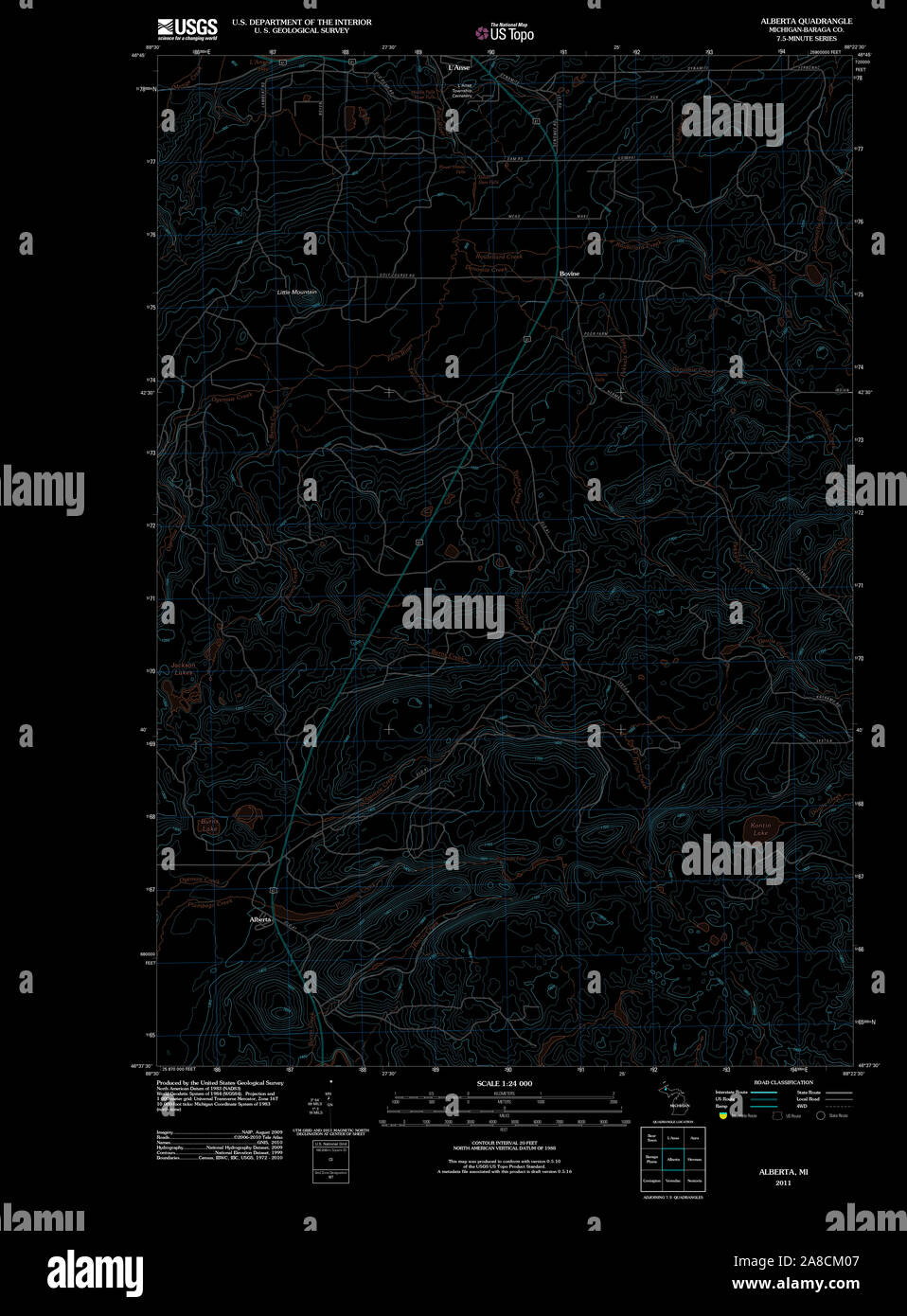 Alberta historical map hi-res stock photography and images - Alamy