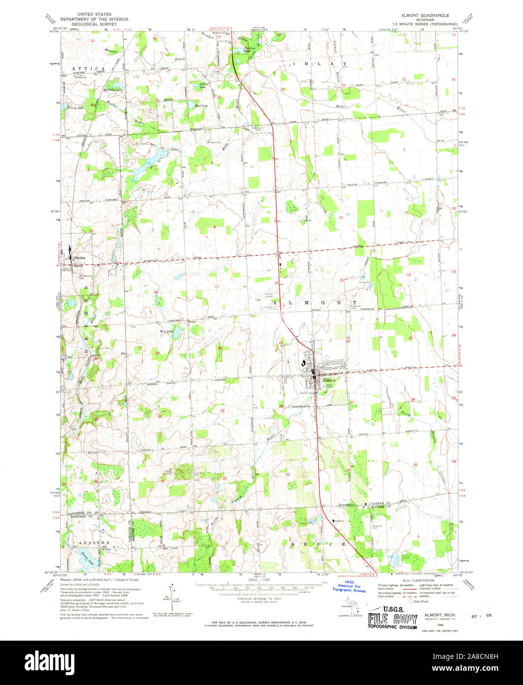 Almont historical hi-res stock photography and images - Alamy