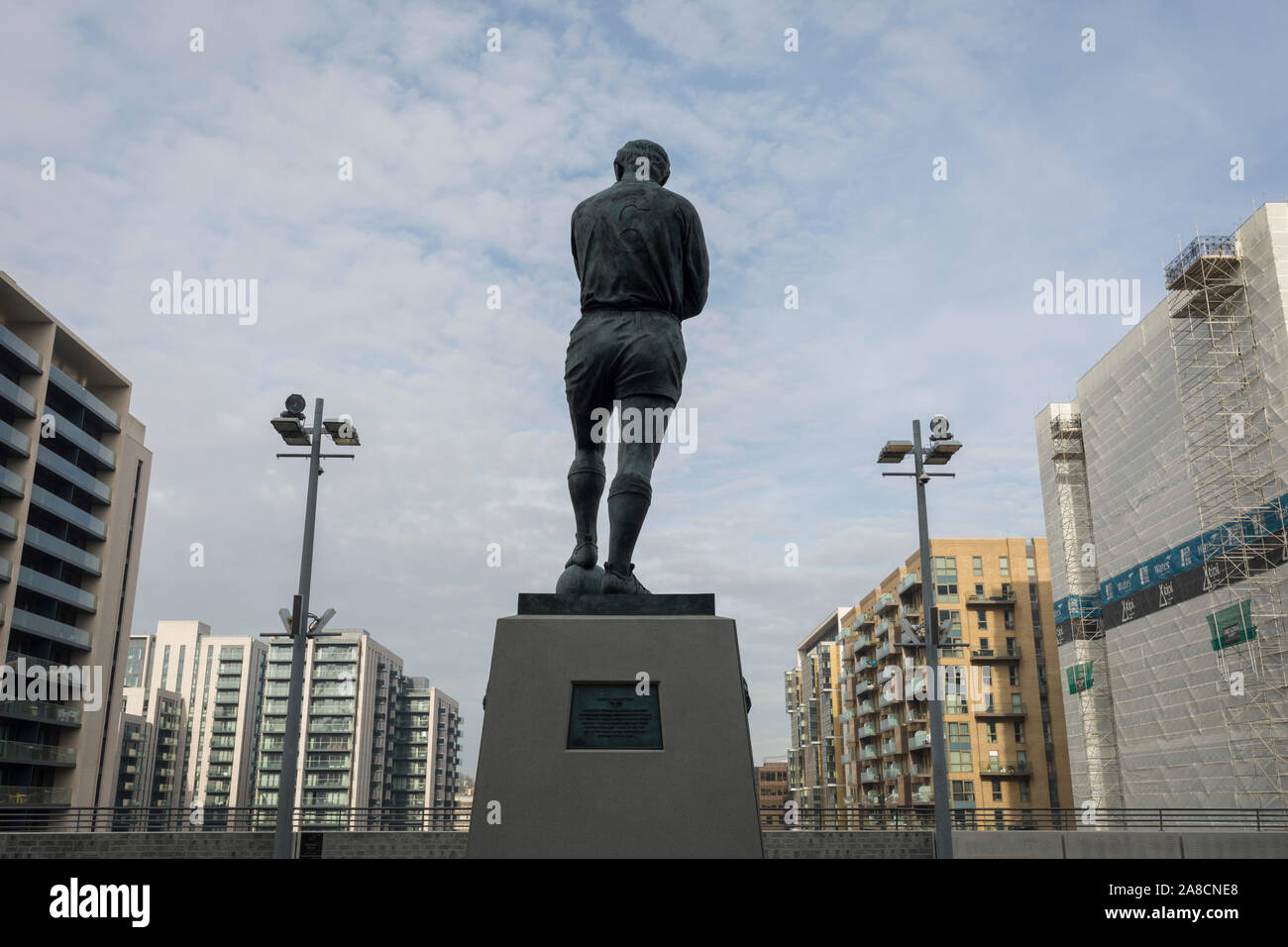 A landscape of regeneration around the Wembley Stadium arena where new ...