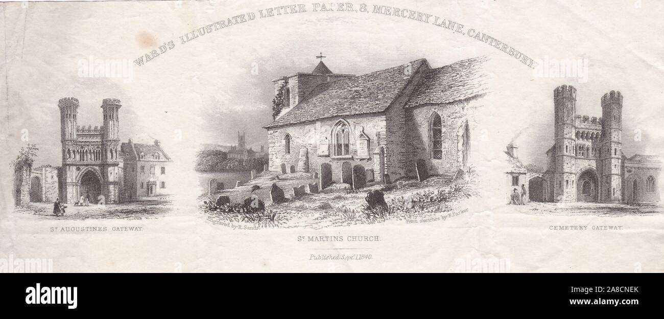 Wards illustrated letter paper hi-res stock photography and images - Alamy