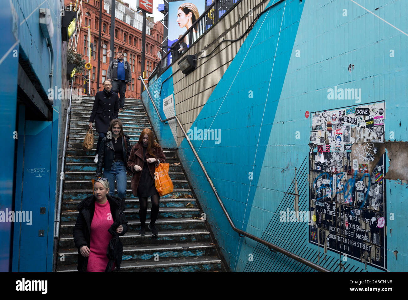 Old street roundabout underpass hi-res stock photography and images - Alamy