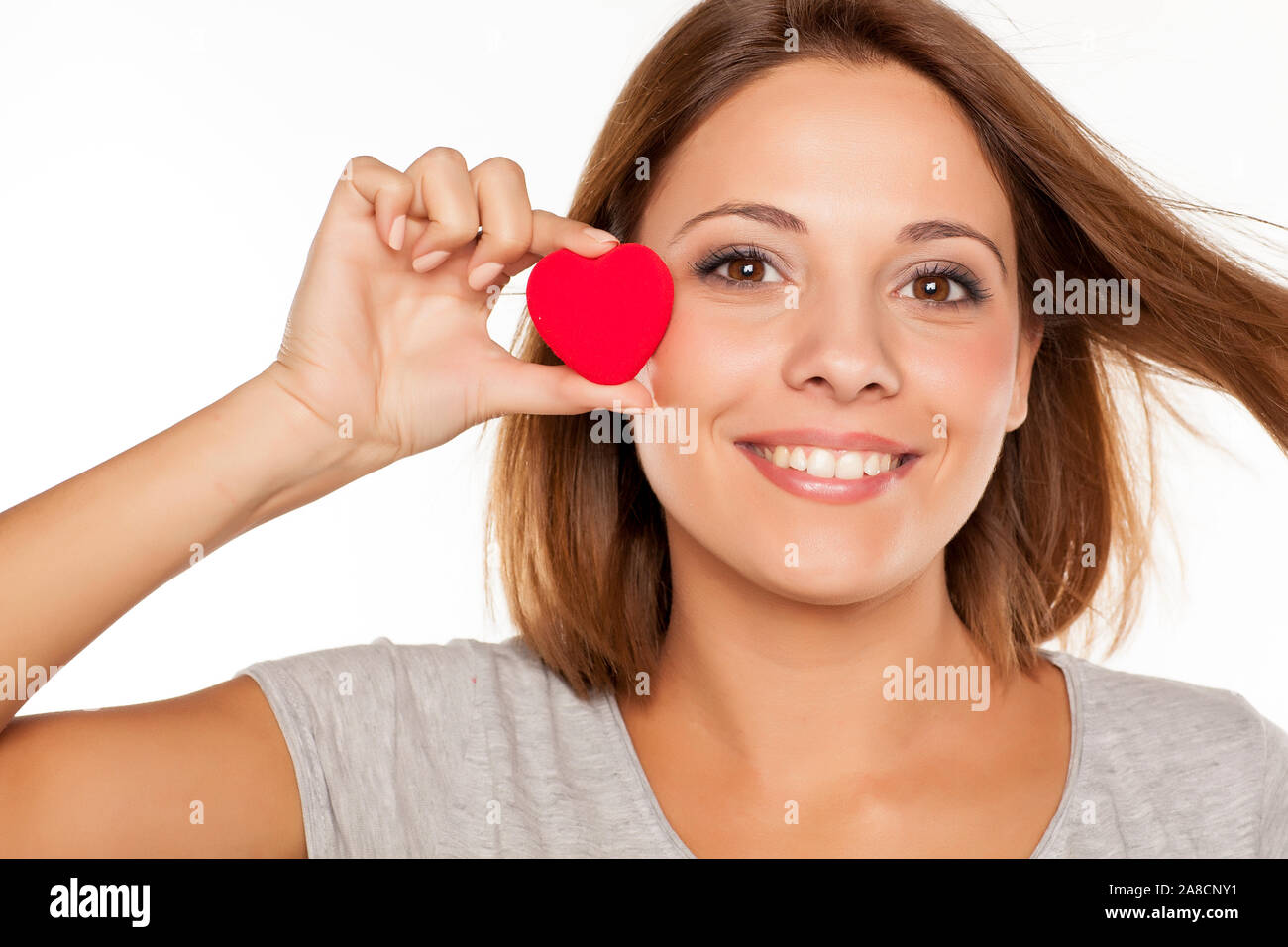 Small heart hi-res stock photography and images - Alamy