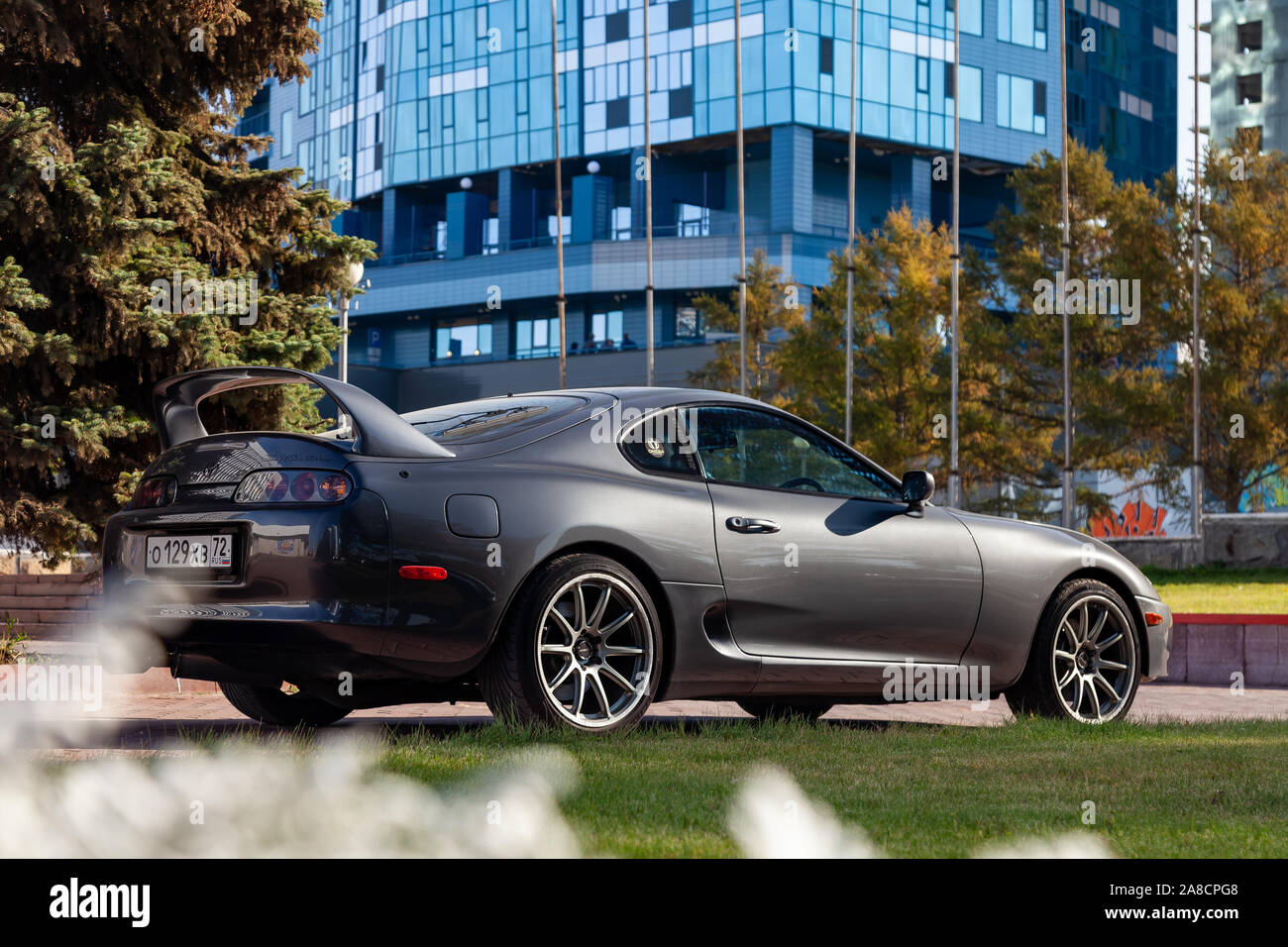 Toyota supra side view hi-res stock photography and images - Alamy
