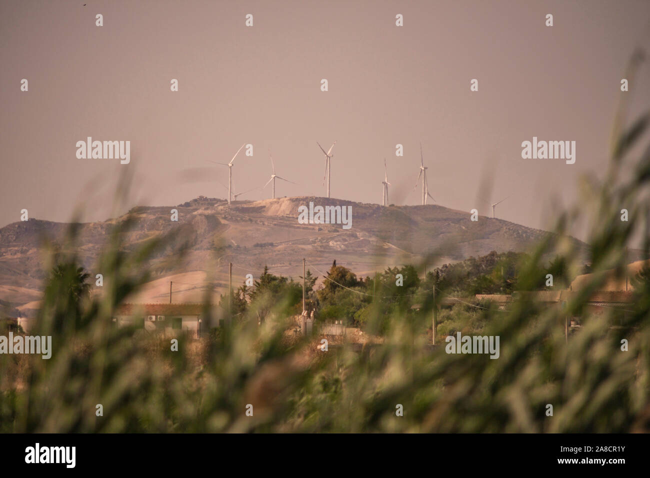 Wind energy Production Stock Photo - Alamy