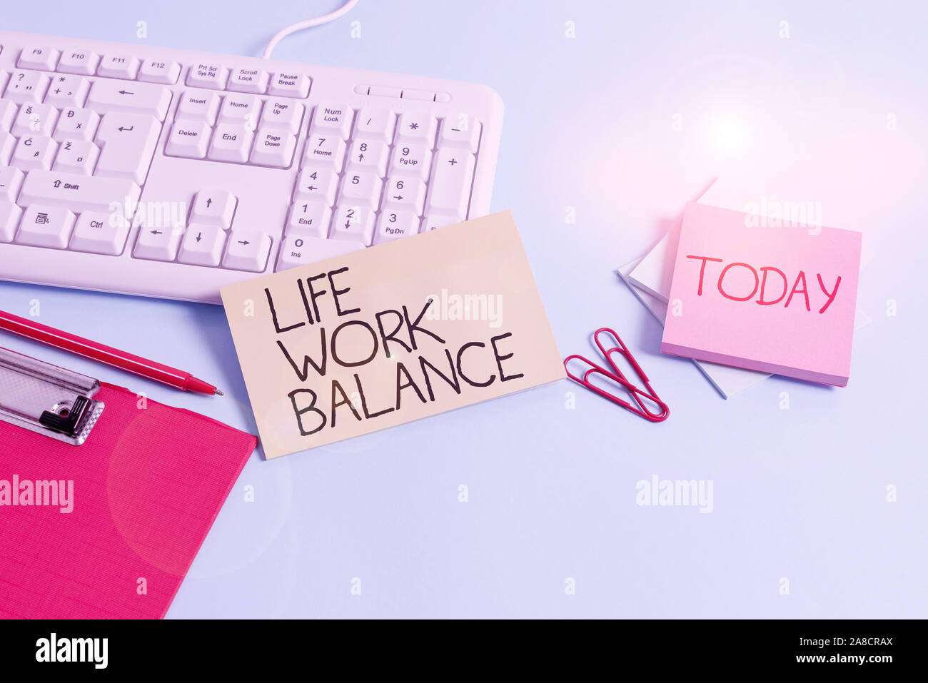 Word writing text Life Work Balance. Business photo showcasing ...