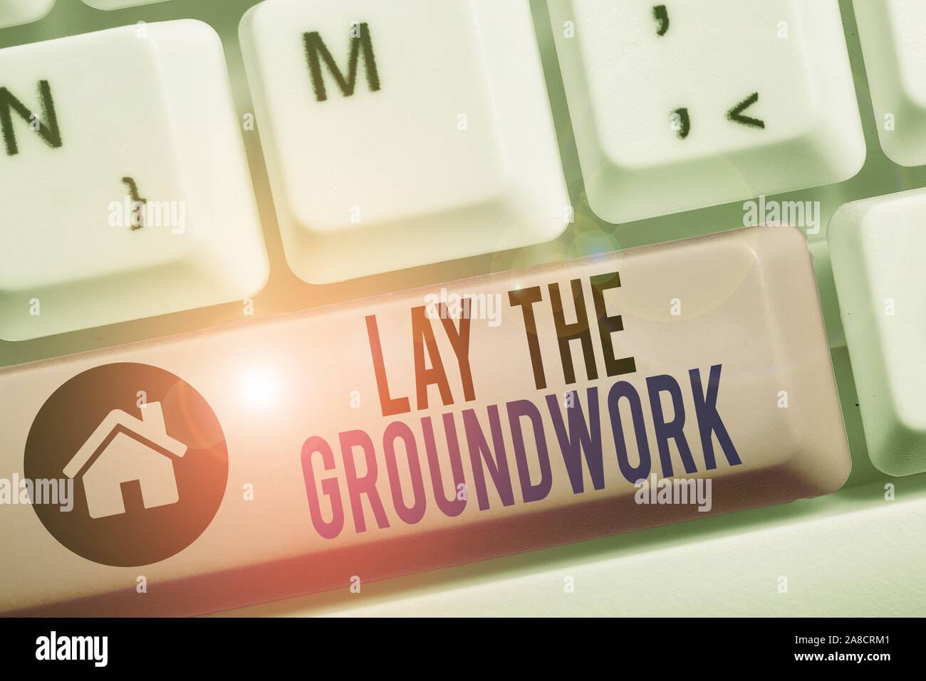 Stones showing in concrete hi-res stock photography and images - Alamy