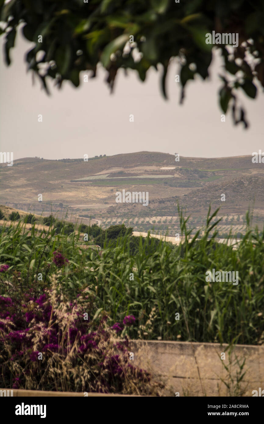 Sicilian rural panorama #6 Stock Photo - Alamy
