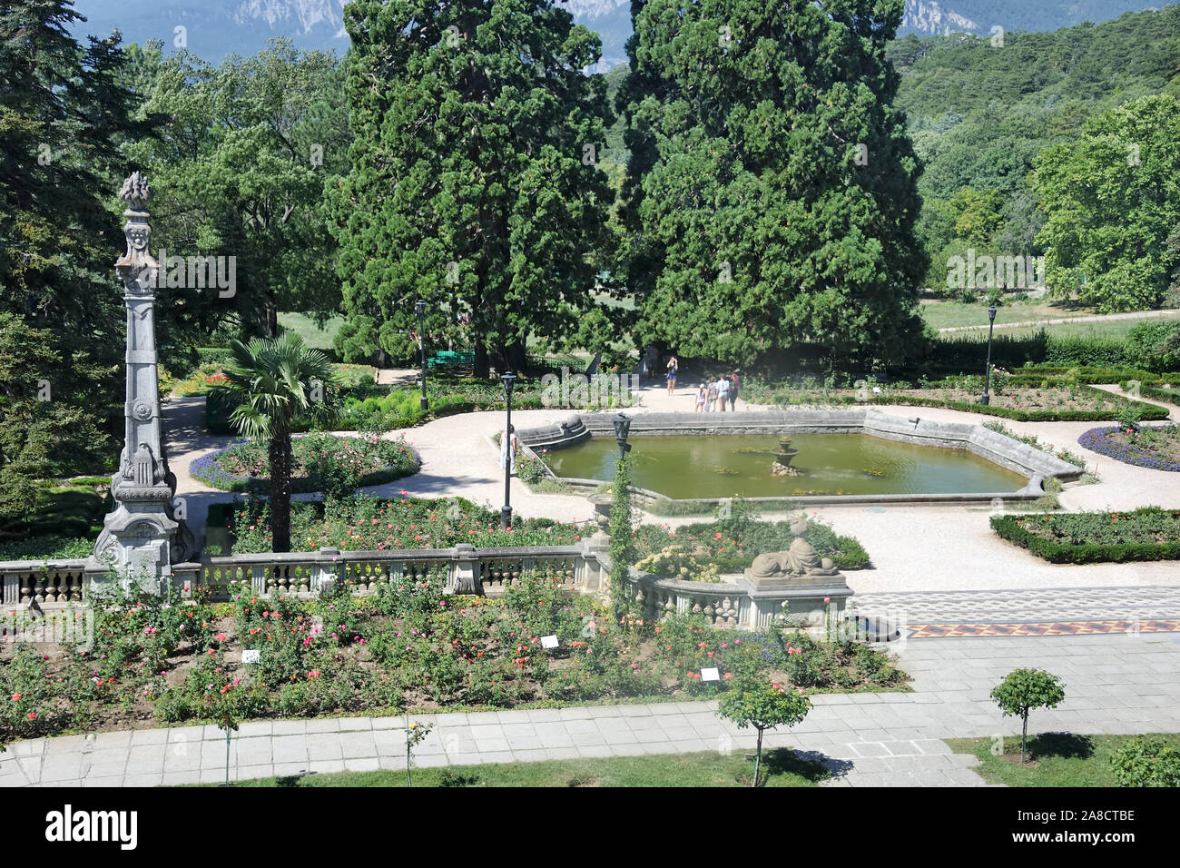 Overview of Massandra Patio Stock Photo - Alamy