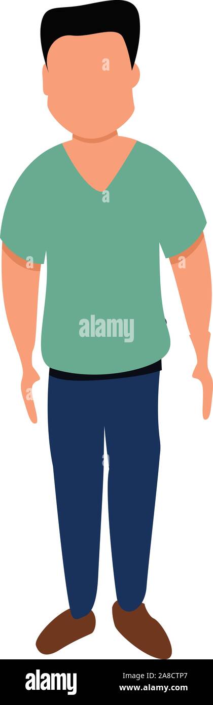 Handsome man icon. Cartoon of handsome man vector icon for web design ...