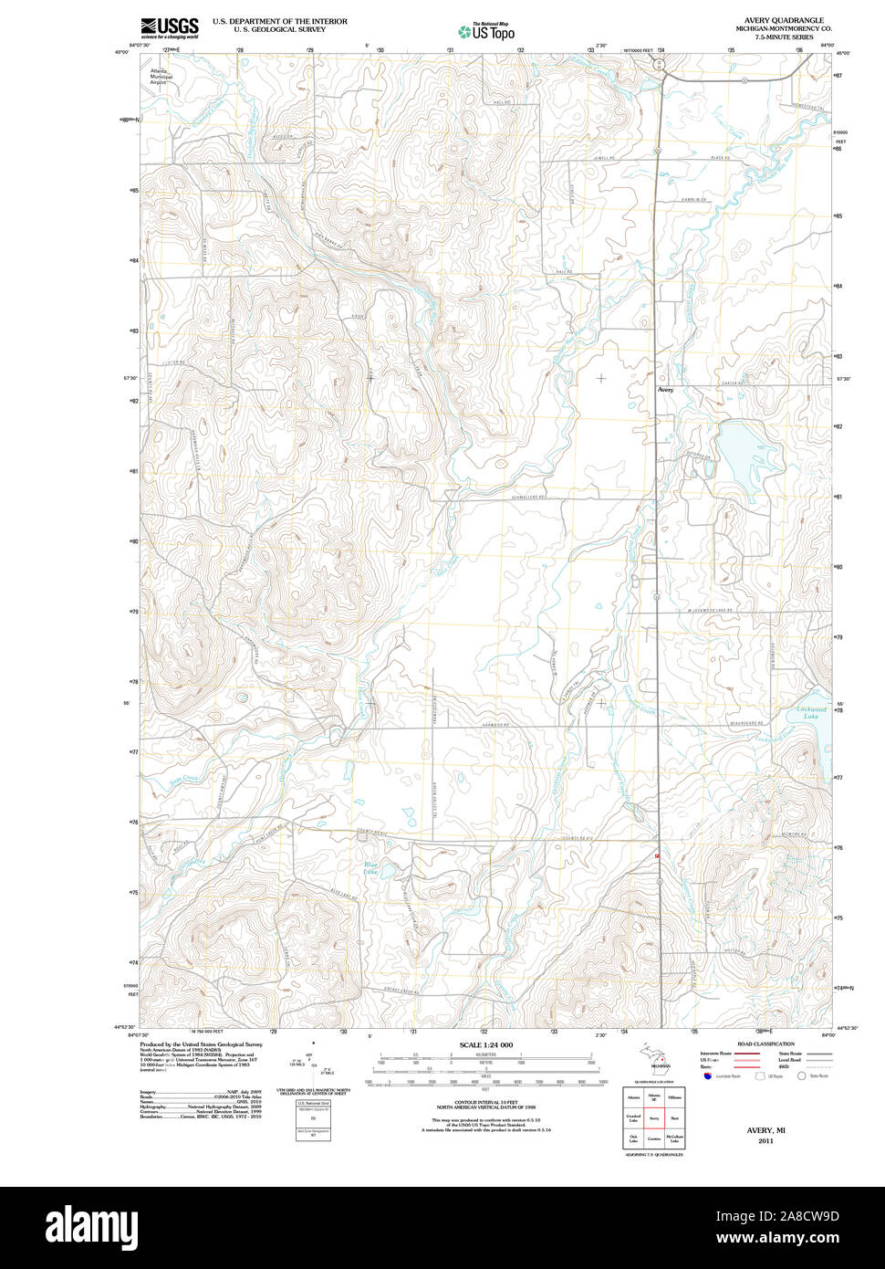 Avery map hi-res stock photography and images - Alamy