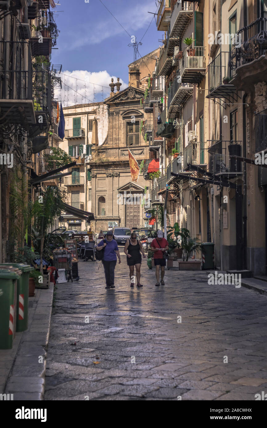 Corso Vittorio Emanuele Palermo #2 Stock Photo - Alamy