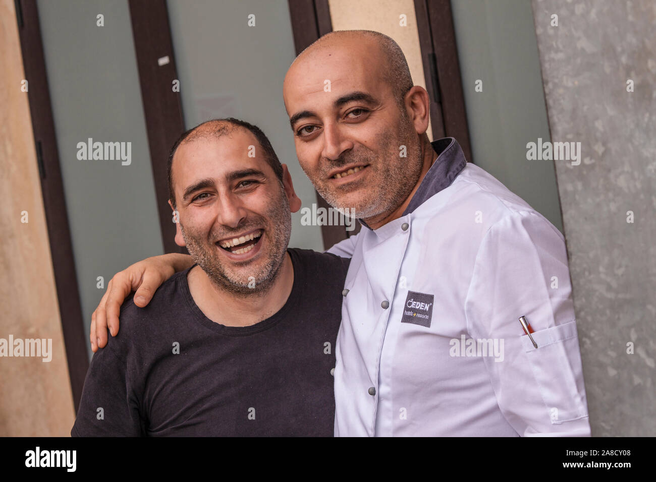 Old friends meet hi-res stock photography and images - Alamy