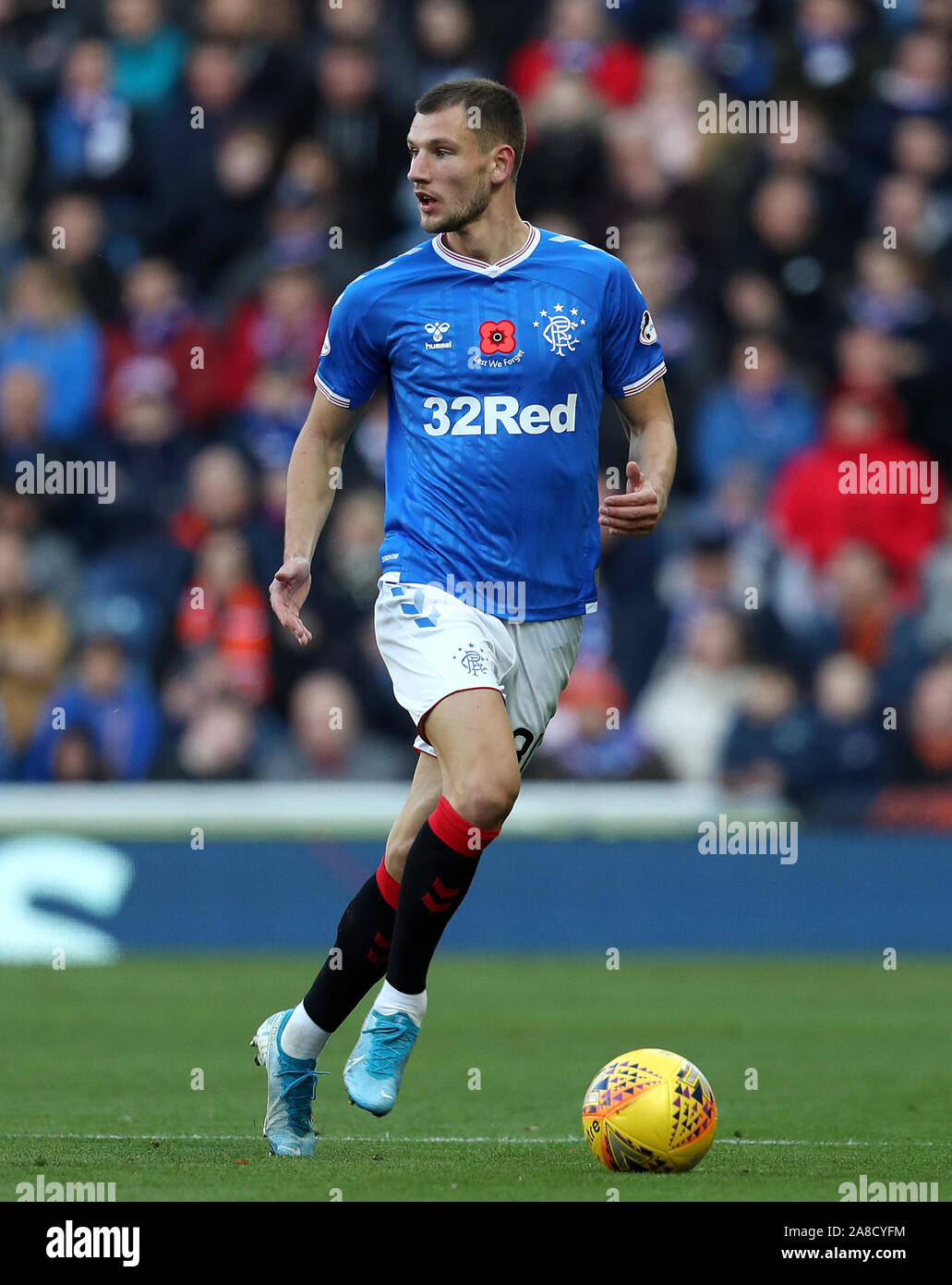 Rangers' Borna Barisic Stock Photo - Alamy