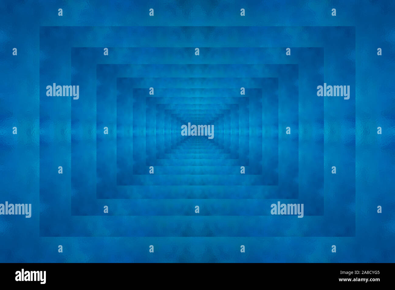 Blue abstract tunnel background with glass texture, design pattern ...