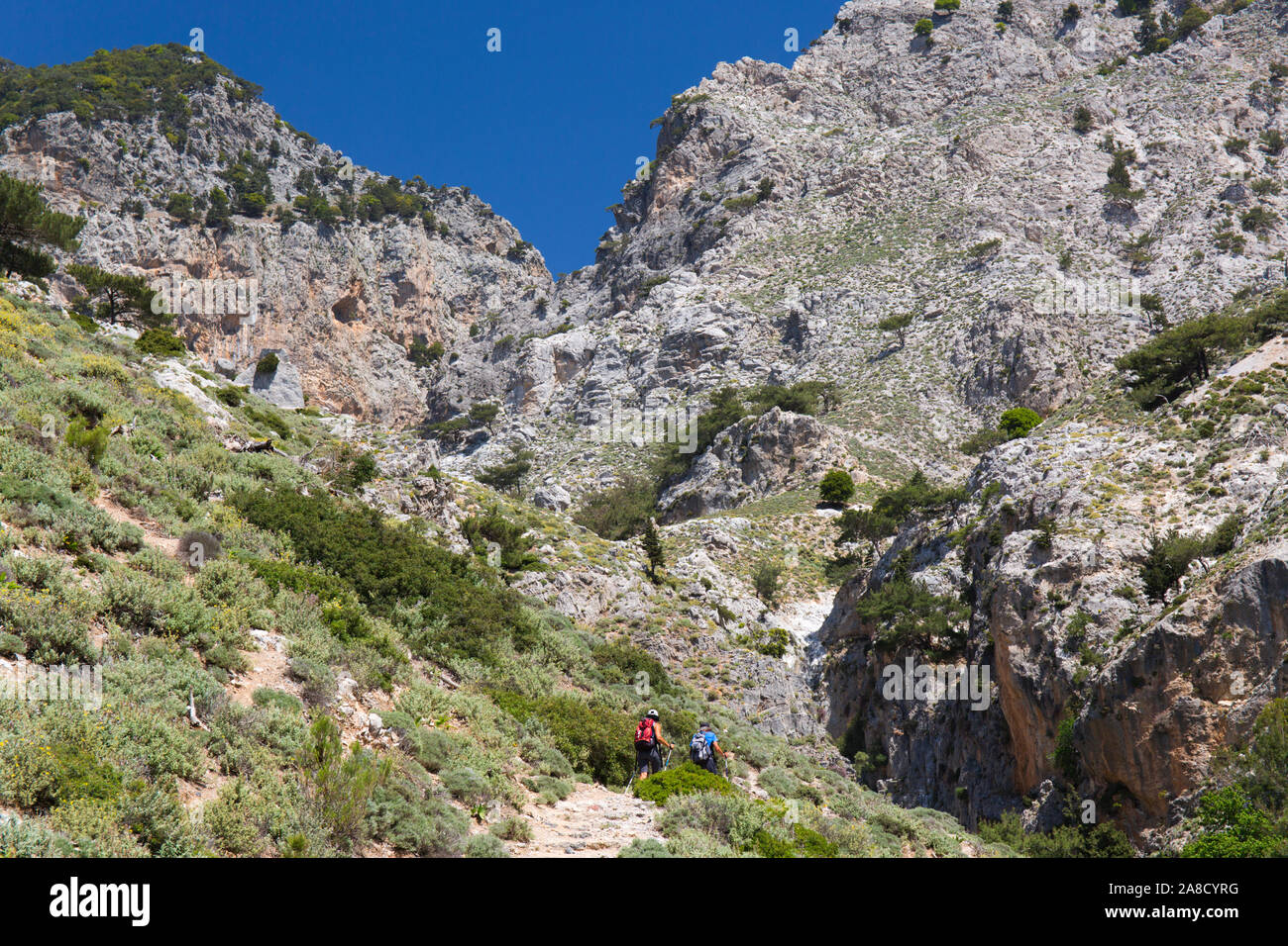 Steep sided gorge on crete hi-res stock photography and images - Alamy