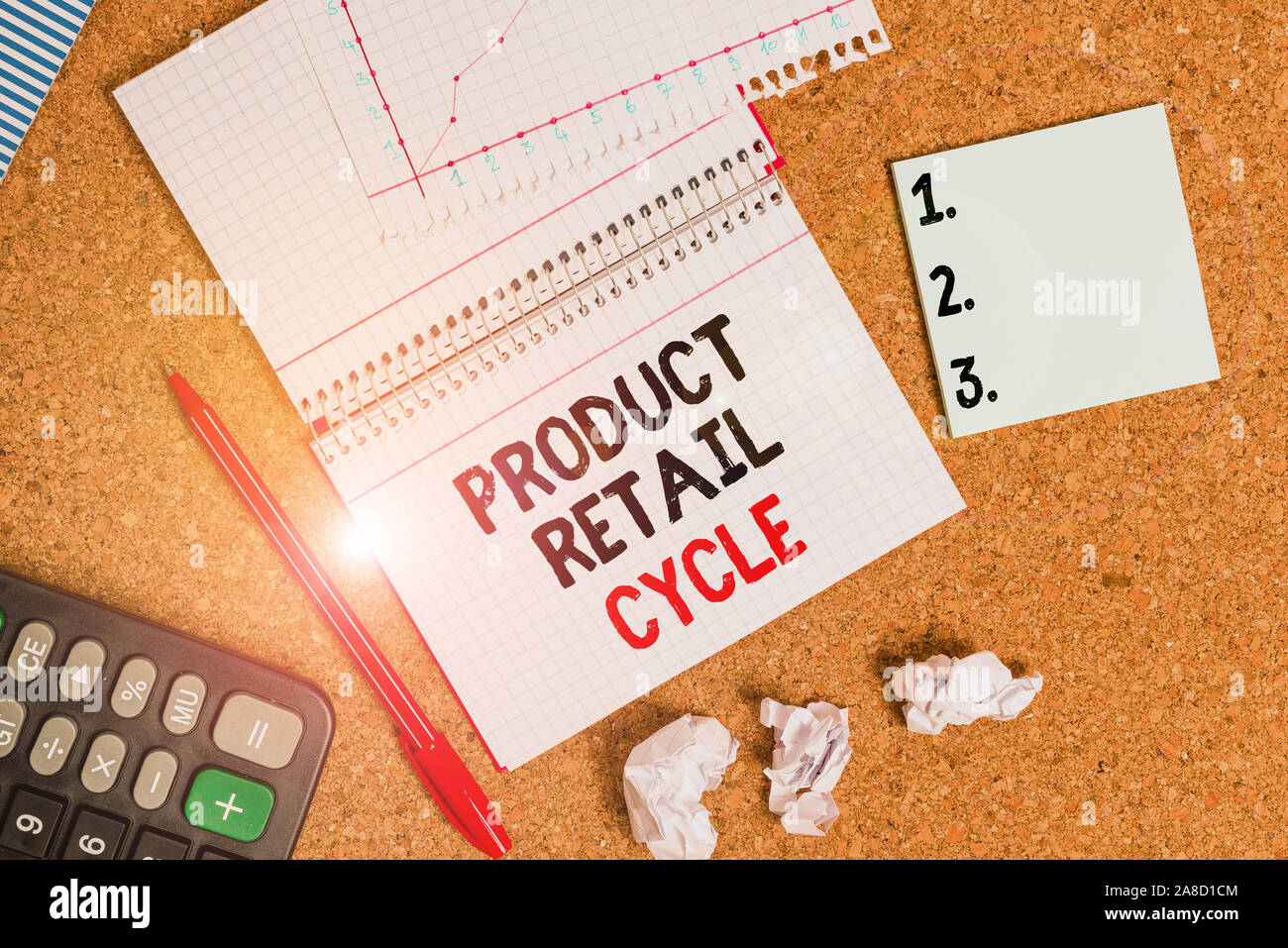 Writing note showing Product Retail Cycle. Business concept for as ...