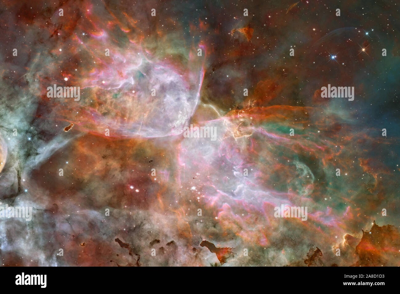 Beautiful space background. Cosmoc art. Elements of this image ...