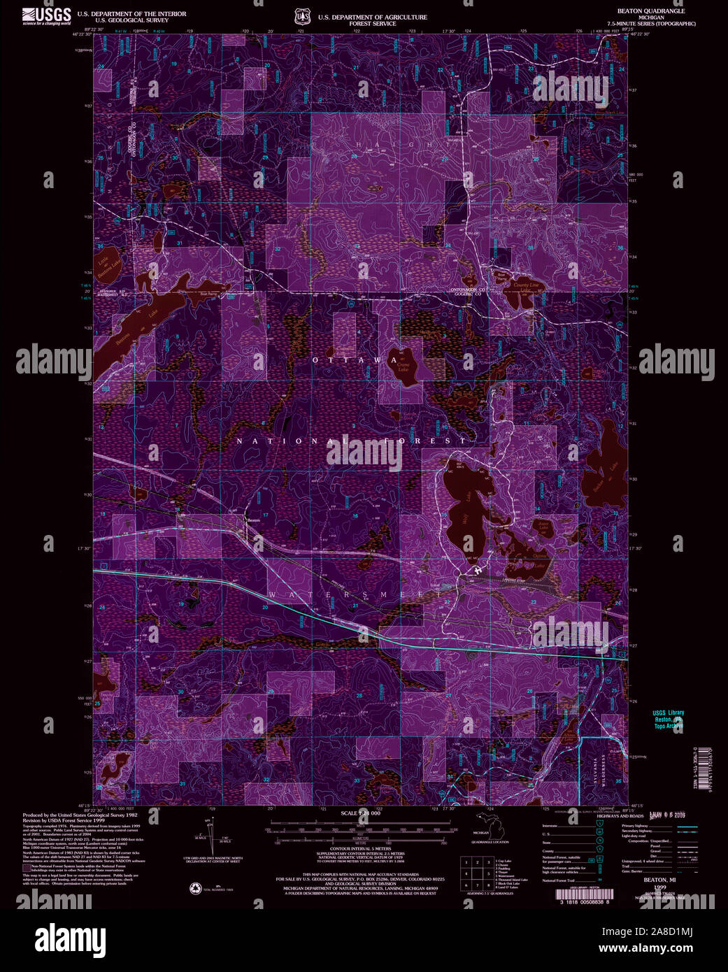 Map of beaton hi-res stock photography and images - Alamy