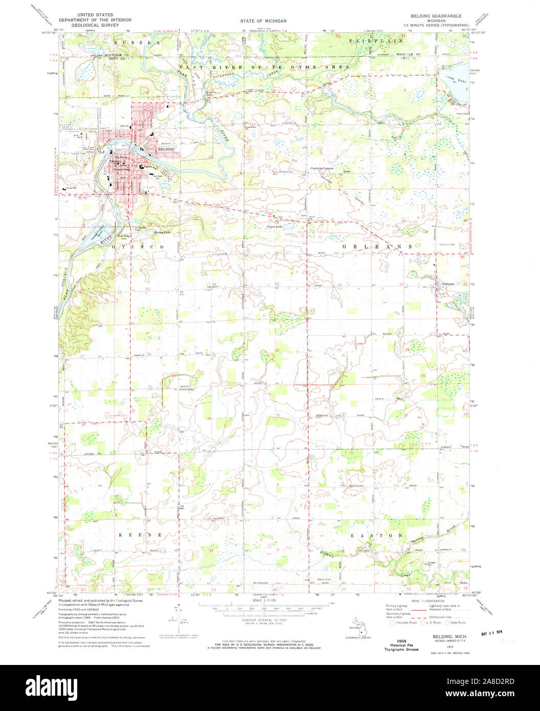 Historical belding Cut Out Stock Images & Pictures - Alamy