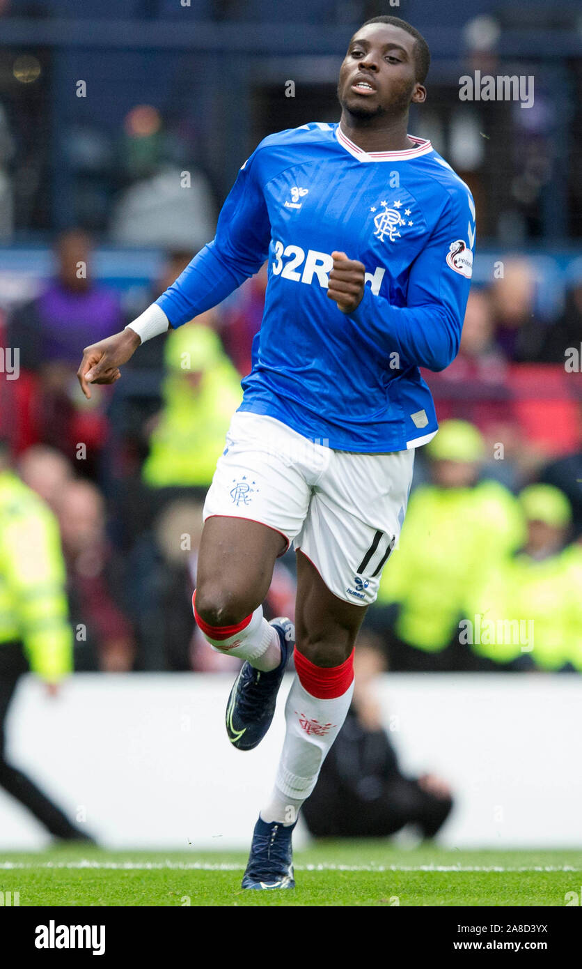 Rangers' Sheyi Ojo during the Betfred Cup Semi Final match at Hampden ...