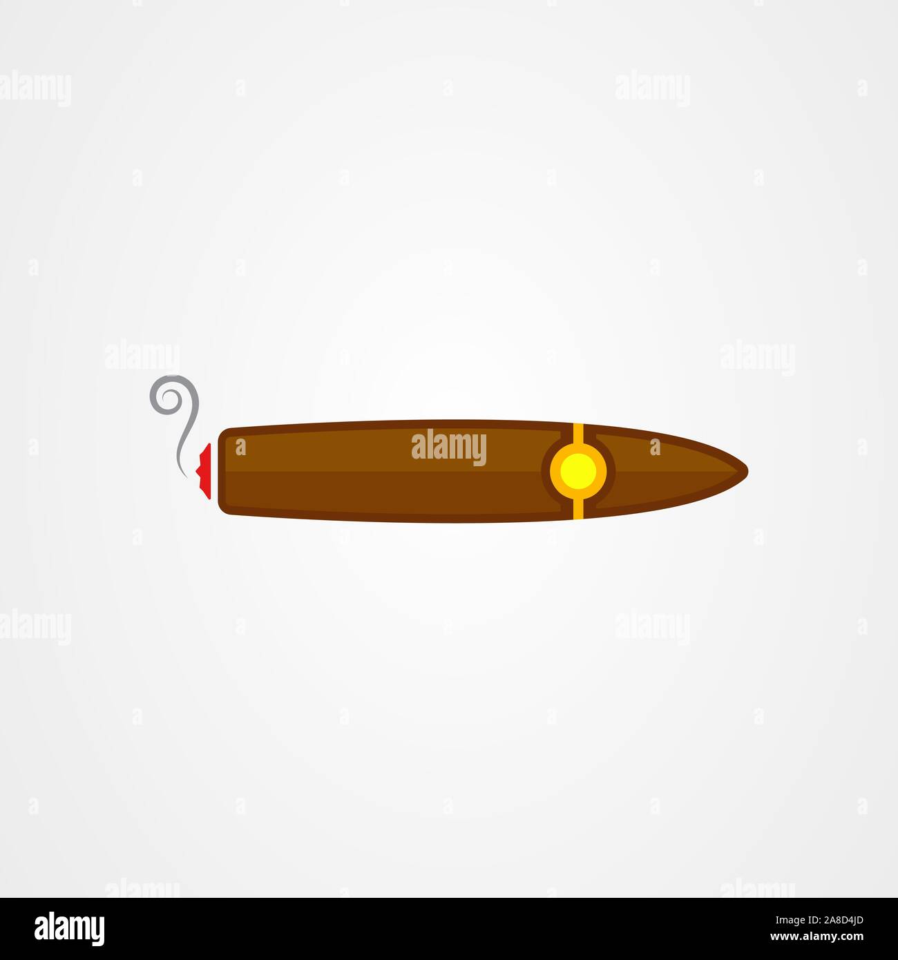 Cigars background Stock Vector Images - Alamy