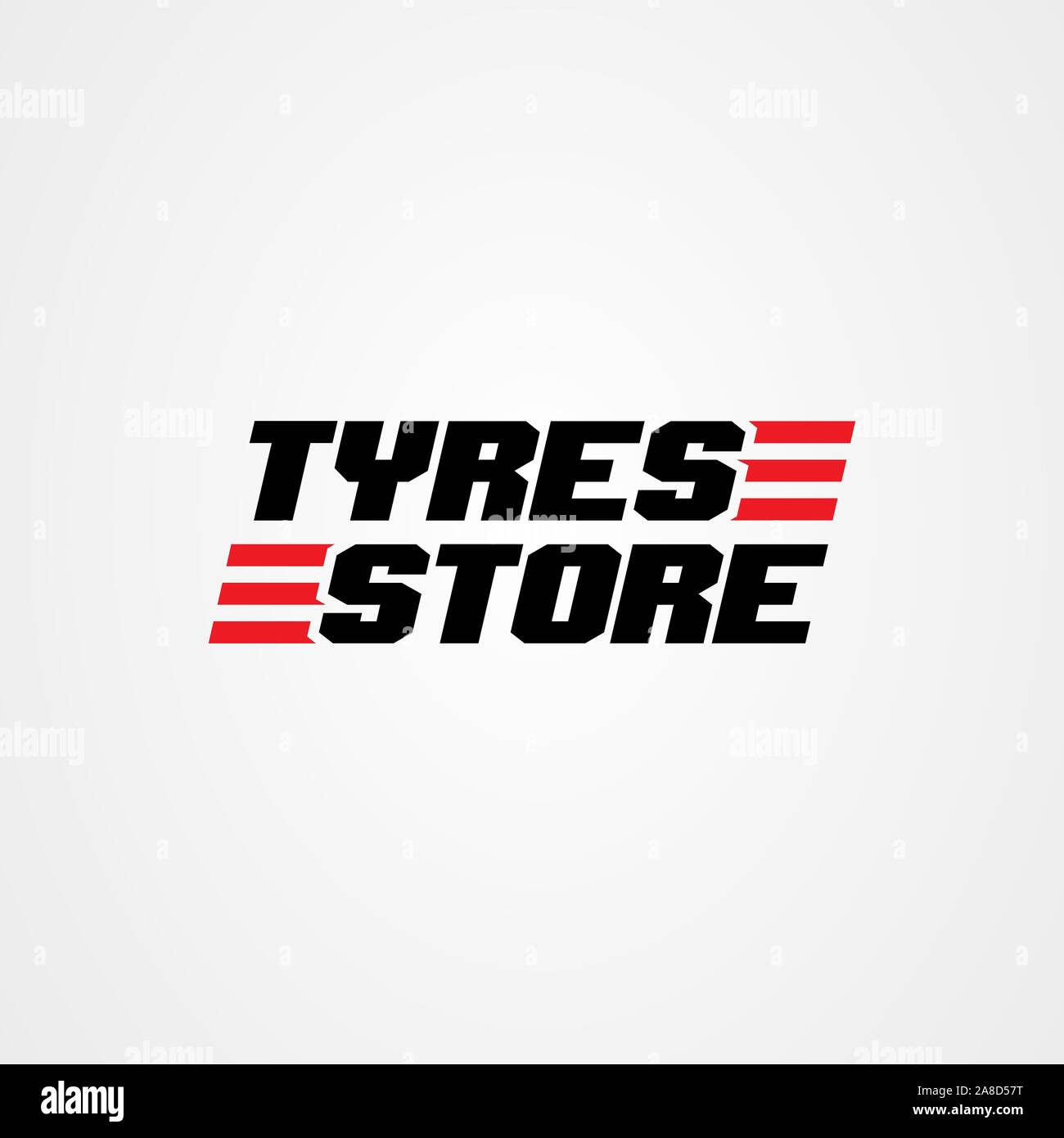 Tire shop logo Stock Vector Images - Alamy