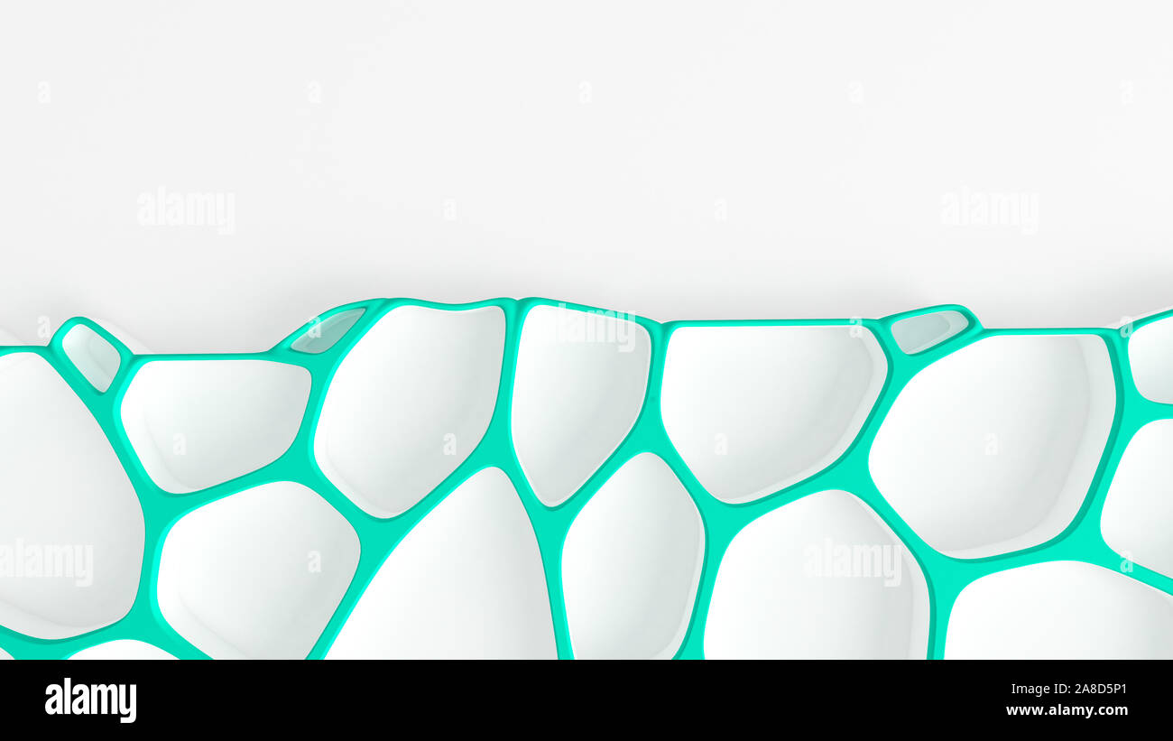 Abstract turquoise white background. 3d rendering 3d illustration Stock ...