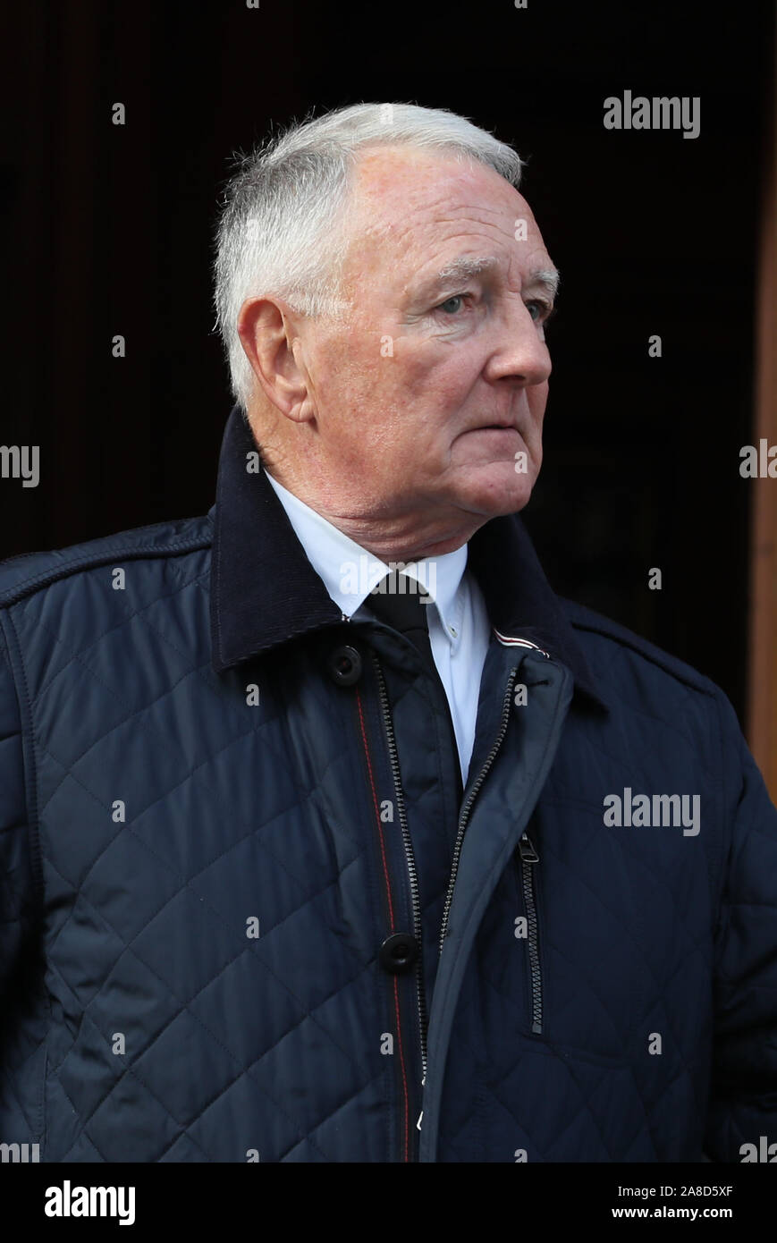 Former RTE presenter Michael 'Mike' Murphy, as they arrive for the ...