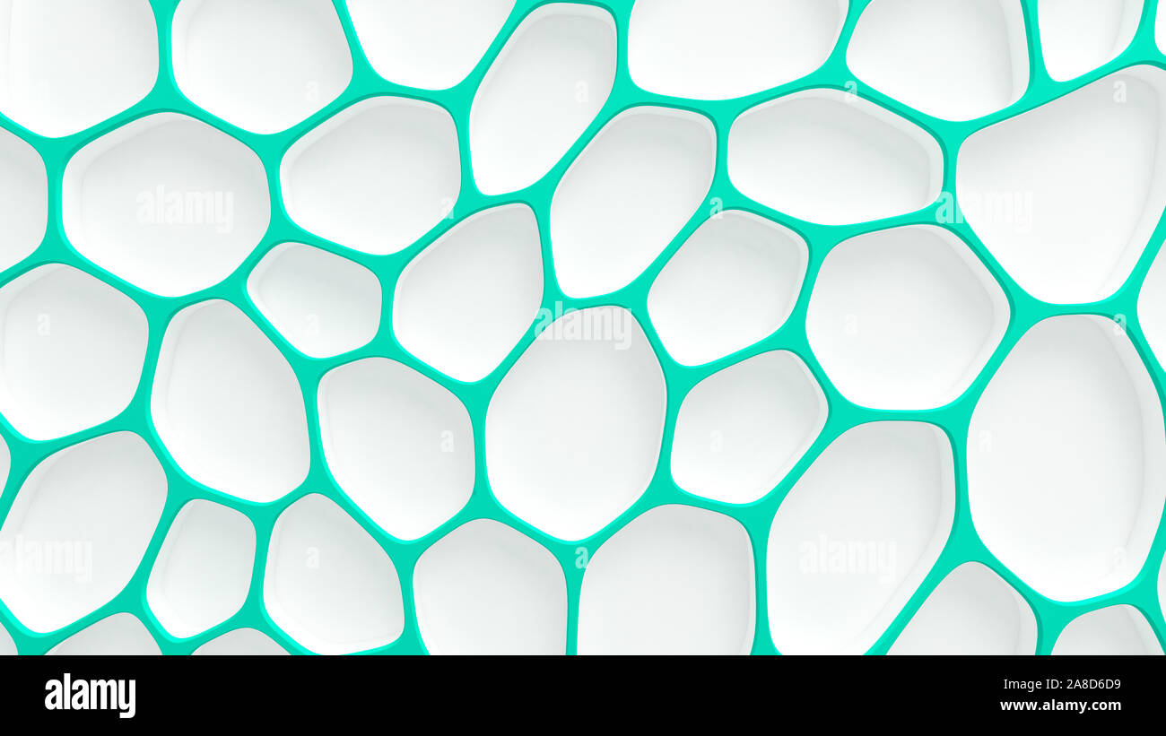 Abstract turquoise white background. 3d rendering 3d illustration Stock ...