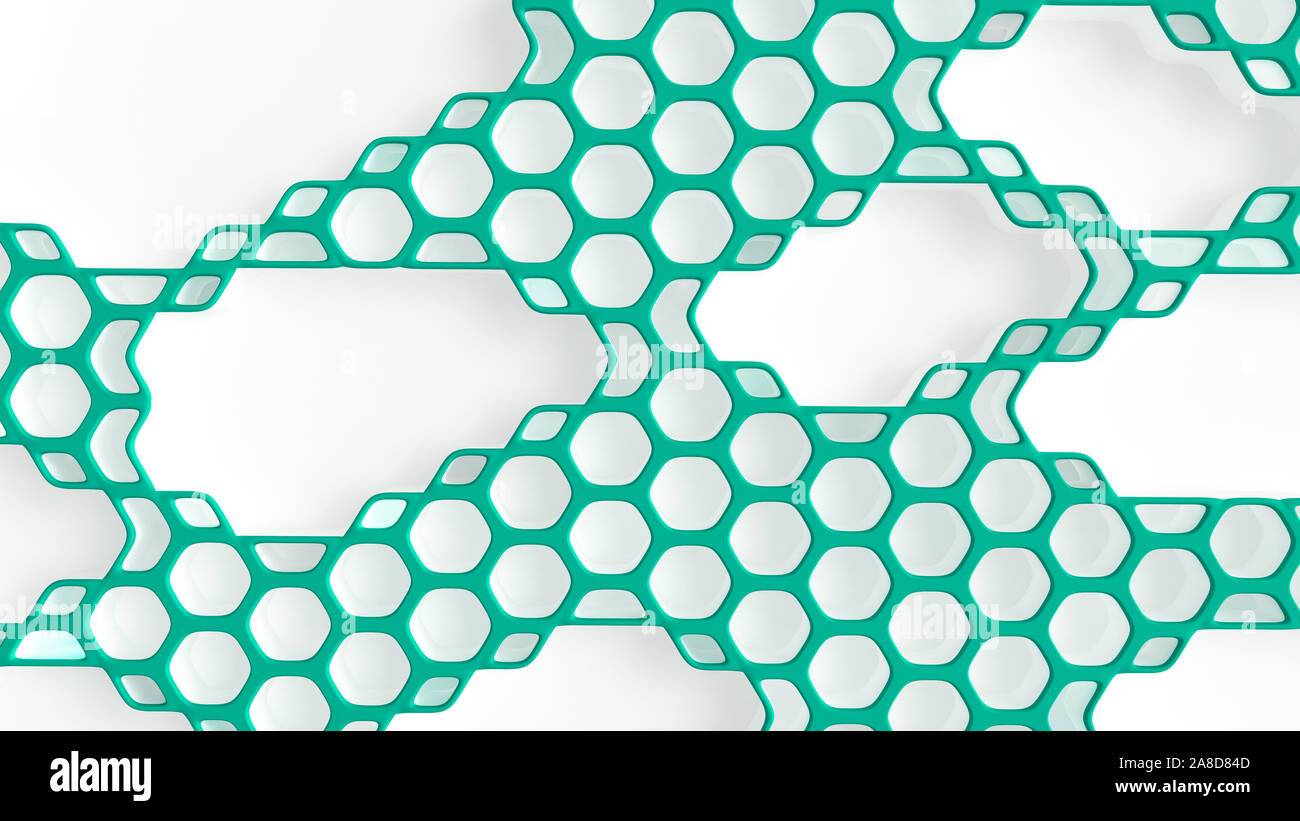 Abstract turquoise white background. 3d rendering 3d illustration Stock ...