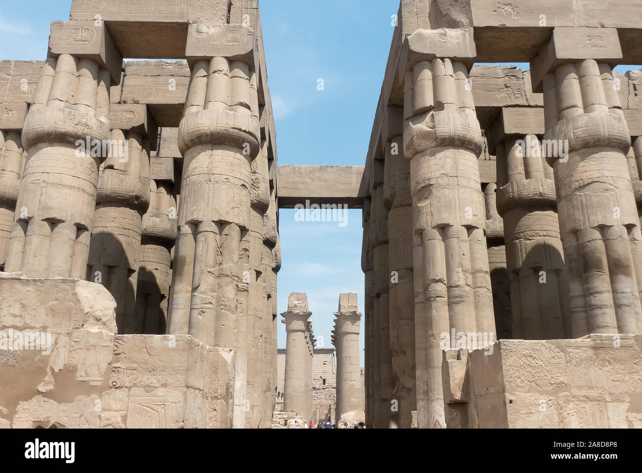 Lotus columns hi-res stock photography and images - Alamy