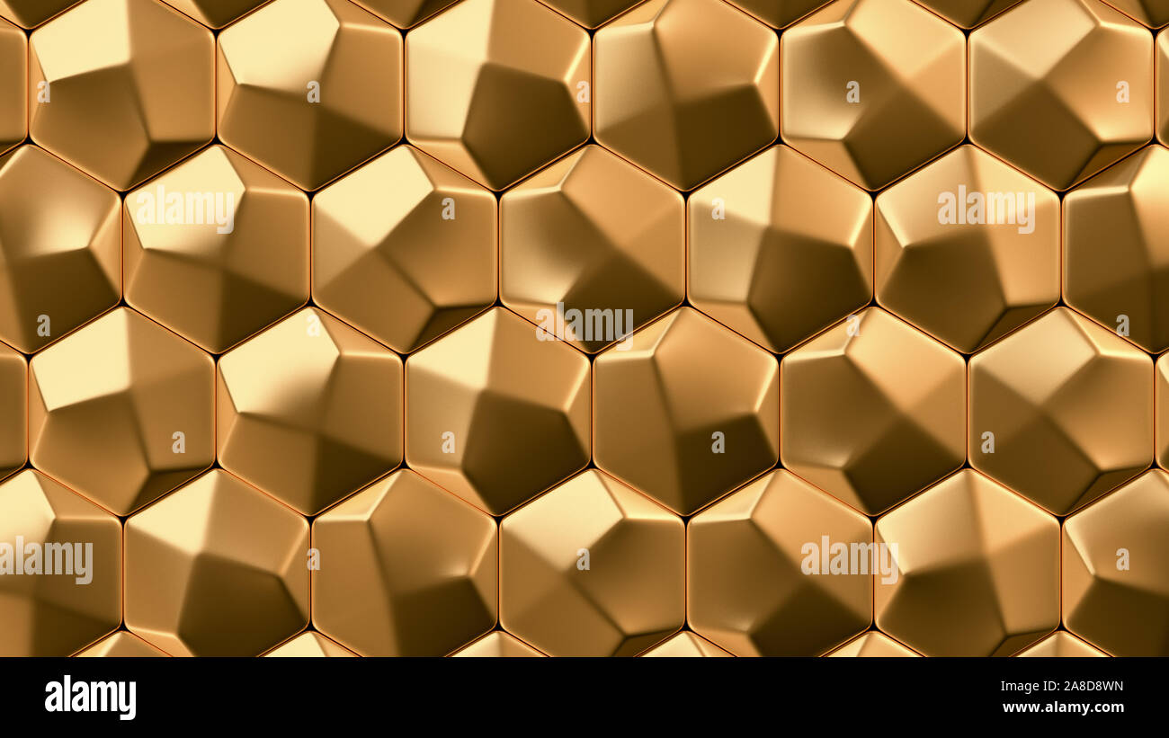 Gold metal background texture. 3d rendering, 3d illustration Stock ...