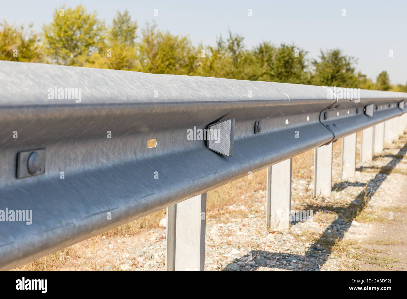 Road reflectors hi-res stock photography and images - Alamy