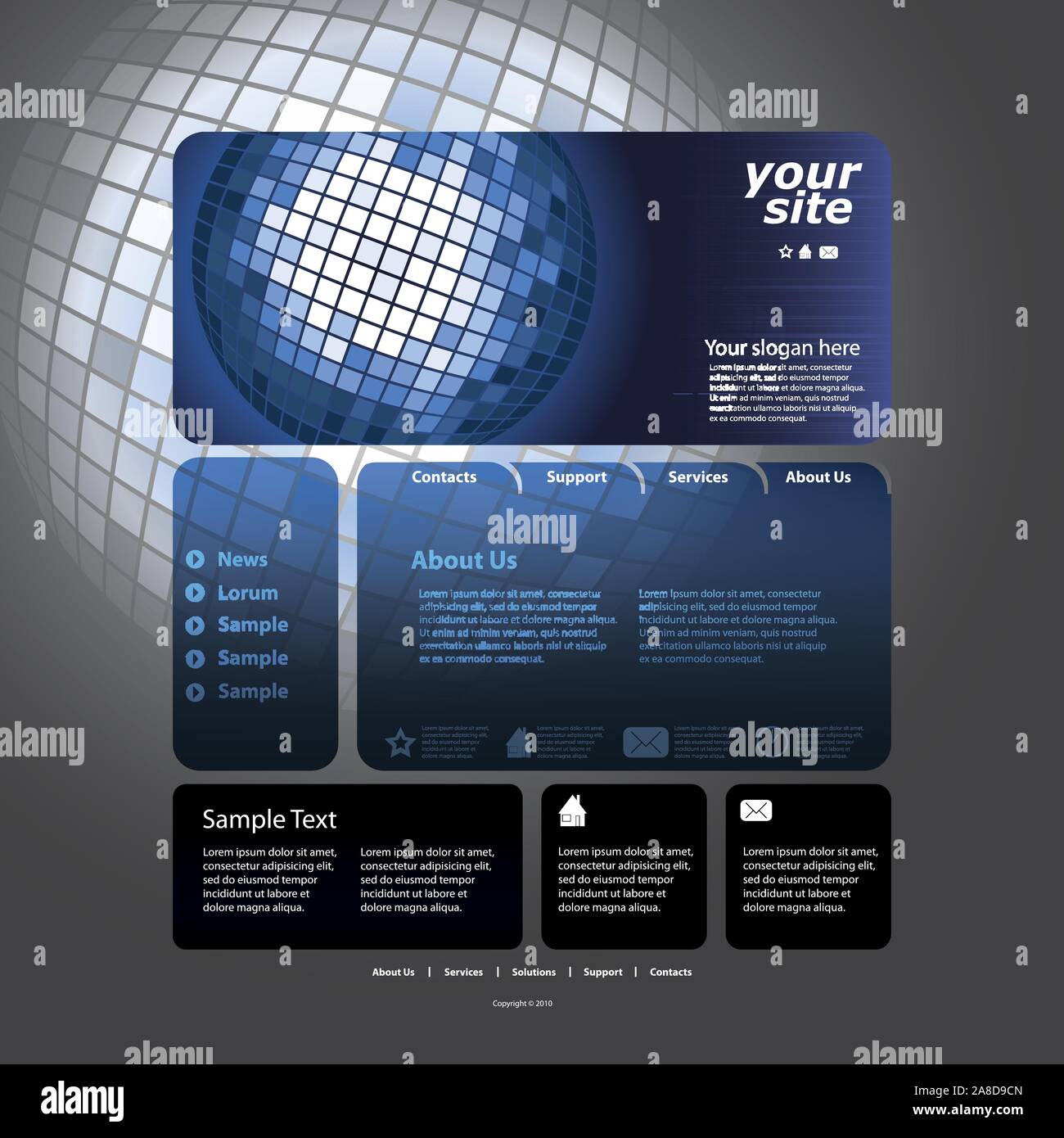 Checkered background studio Stock Vector Images - Alamy