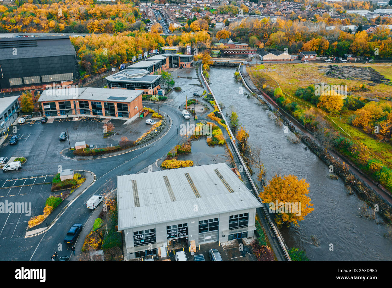 Sheffield aerial hi-res stock photography and images - Alamy