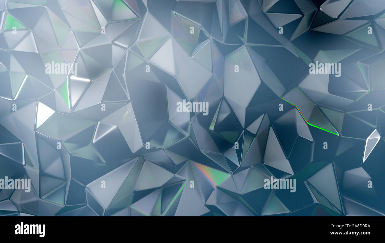 Stylish gray crystal background.3d rendering 3d illustration Stock ...