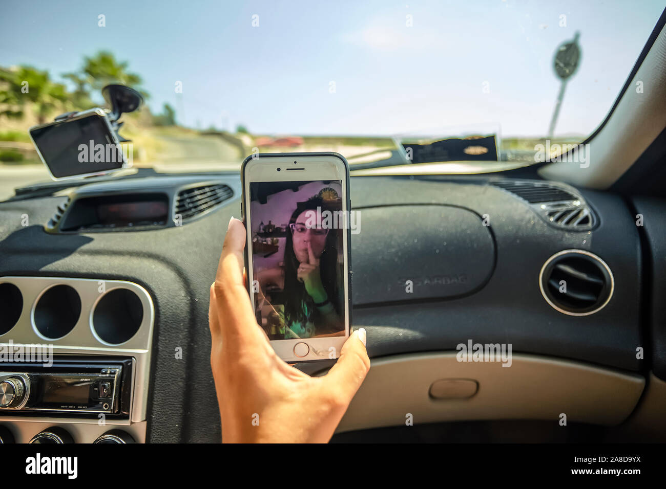 Dashboard display call hi-res stock photography and images - Alamy