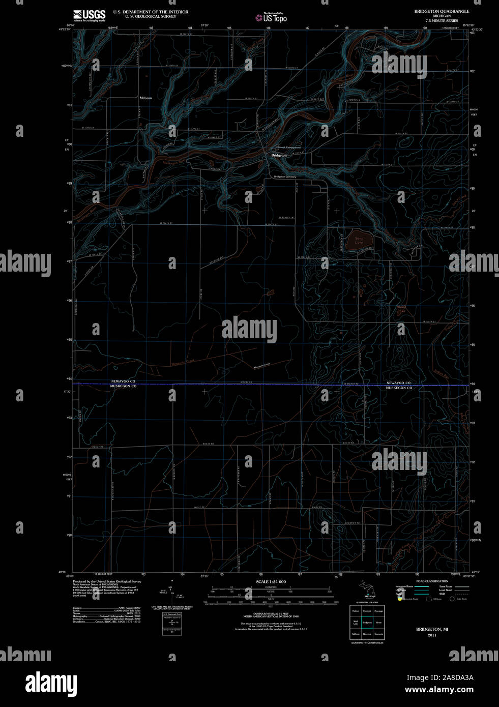 Map of bridgeton hi-res stock photography and images - Alamy