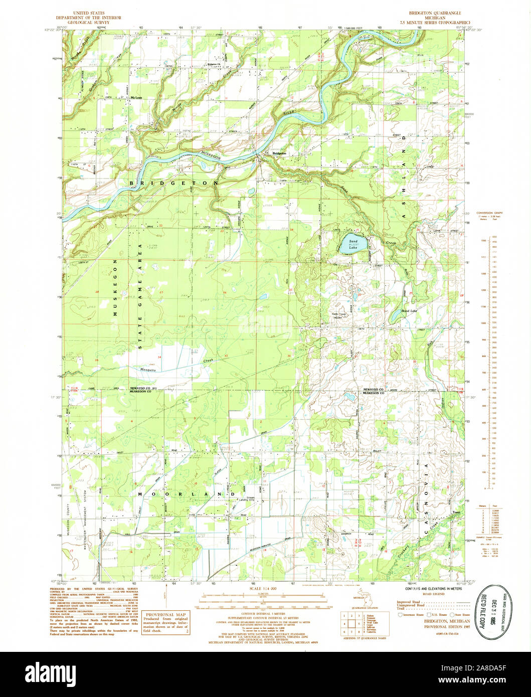 Map of bridgeton hi-res stock photography and images - Alamy