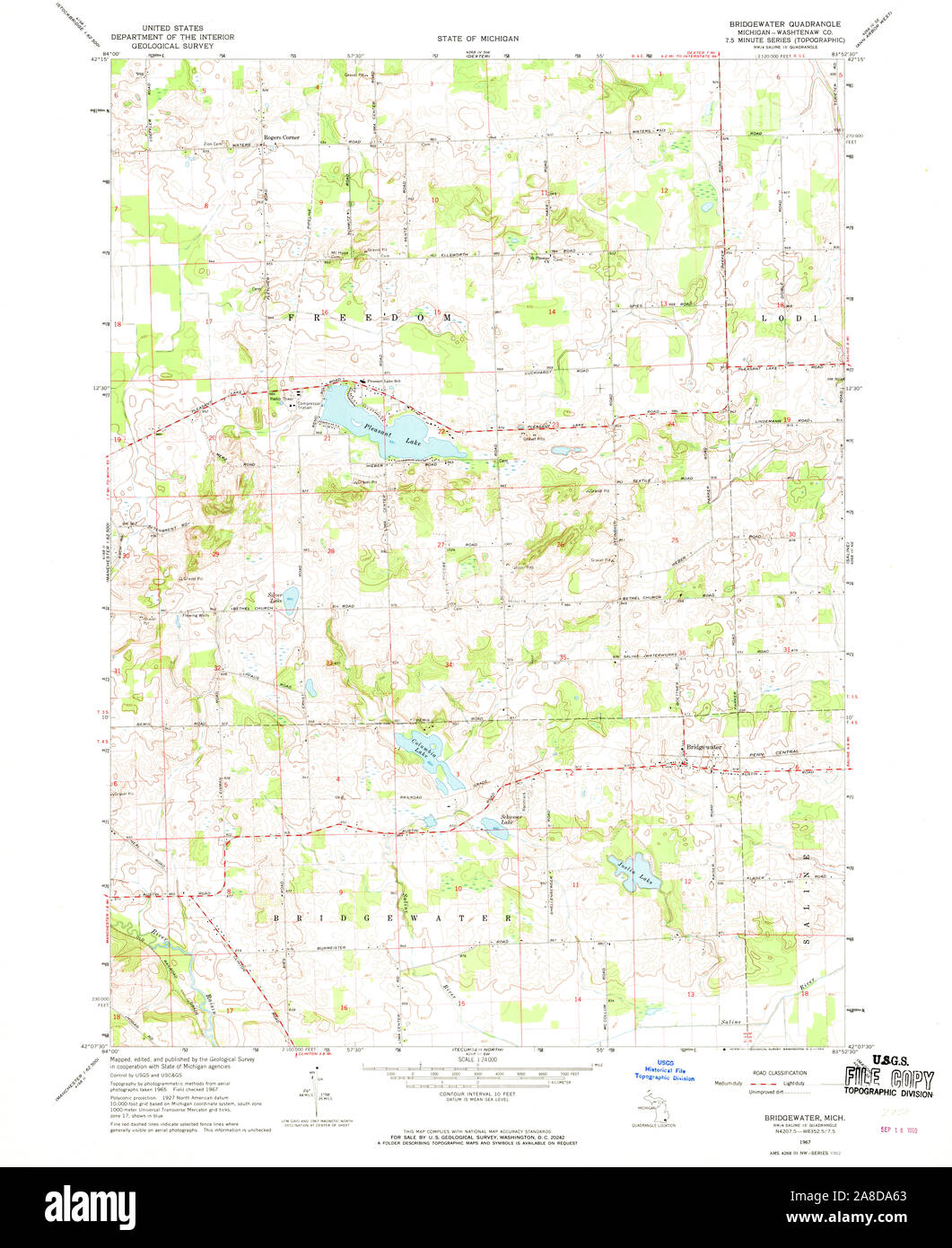 Bridgewater on a map hi-res stock photography and images - Alamy