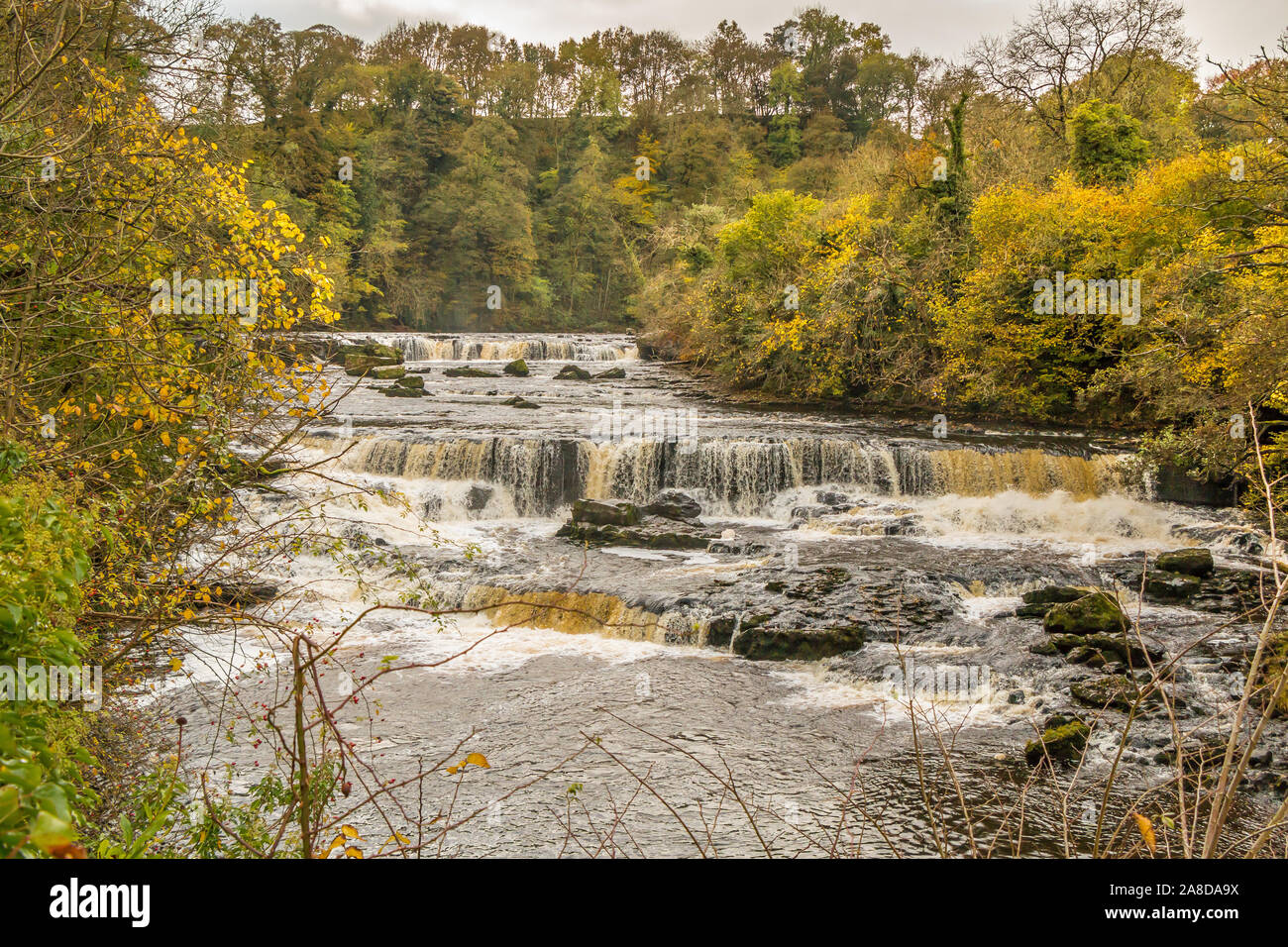 Aysgarth falls autumn hi-res stock photography and images - Alamy