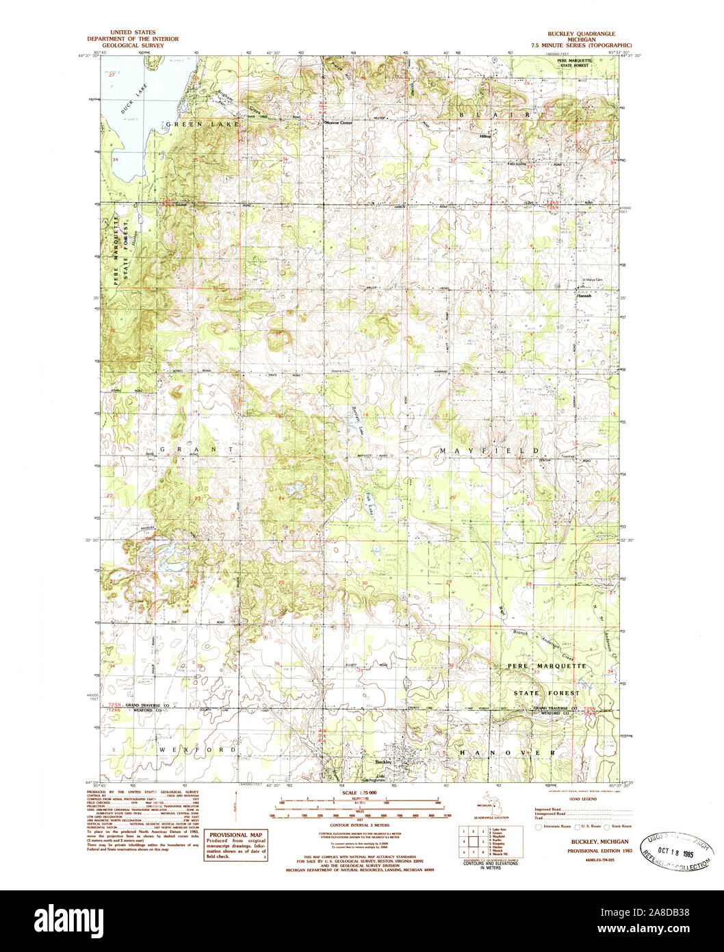 Map of buckley hi-res stock photography and images - Alamy