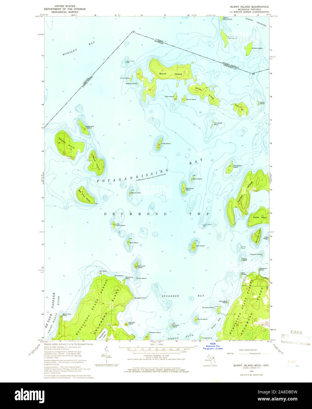 1964 island Cut Out Stock Images & Pictures - Alamy