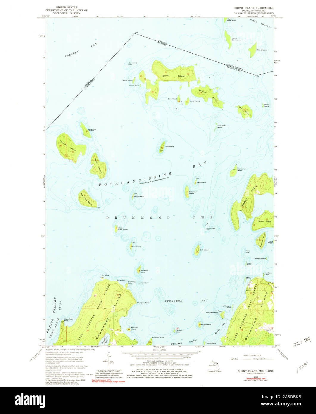 1964 island Cut Out Stock Images & Pictures - Alamy