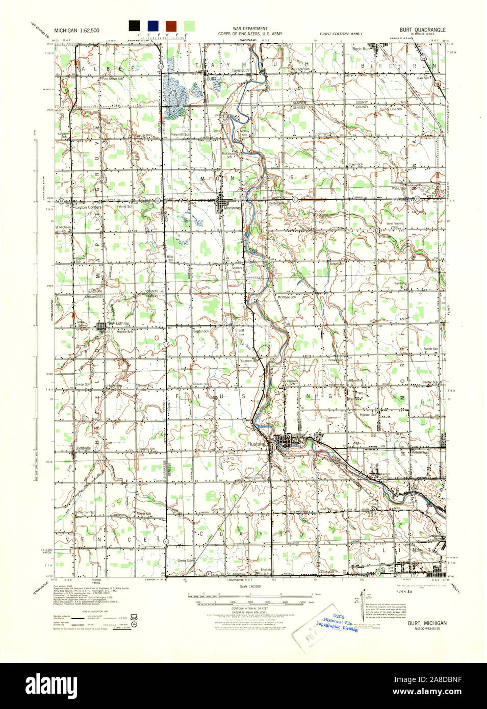 Burt map hi-res stock photography and images - Alamy