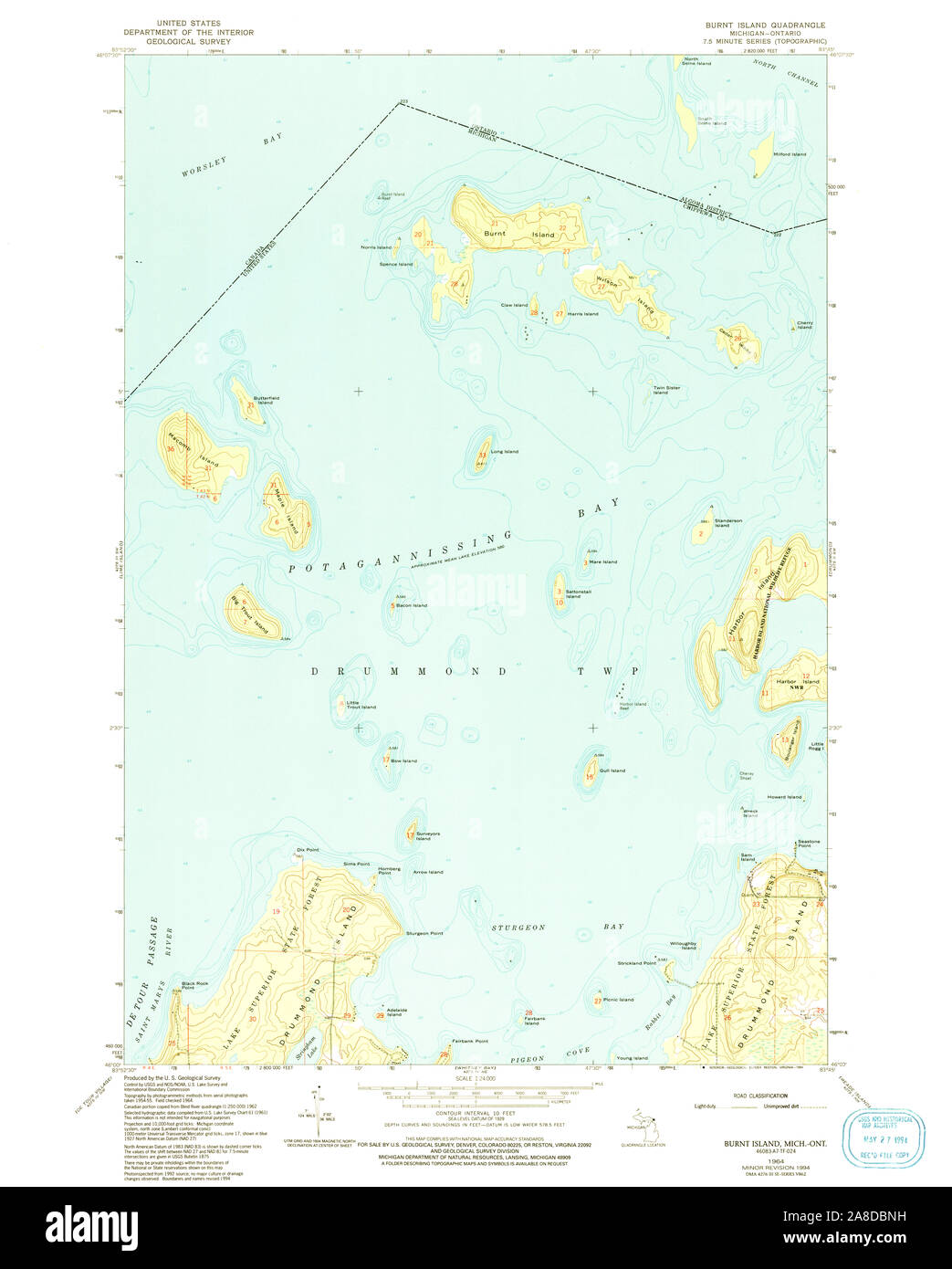 1964 island Cut Out Stock Images & Pictures - Alamy