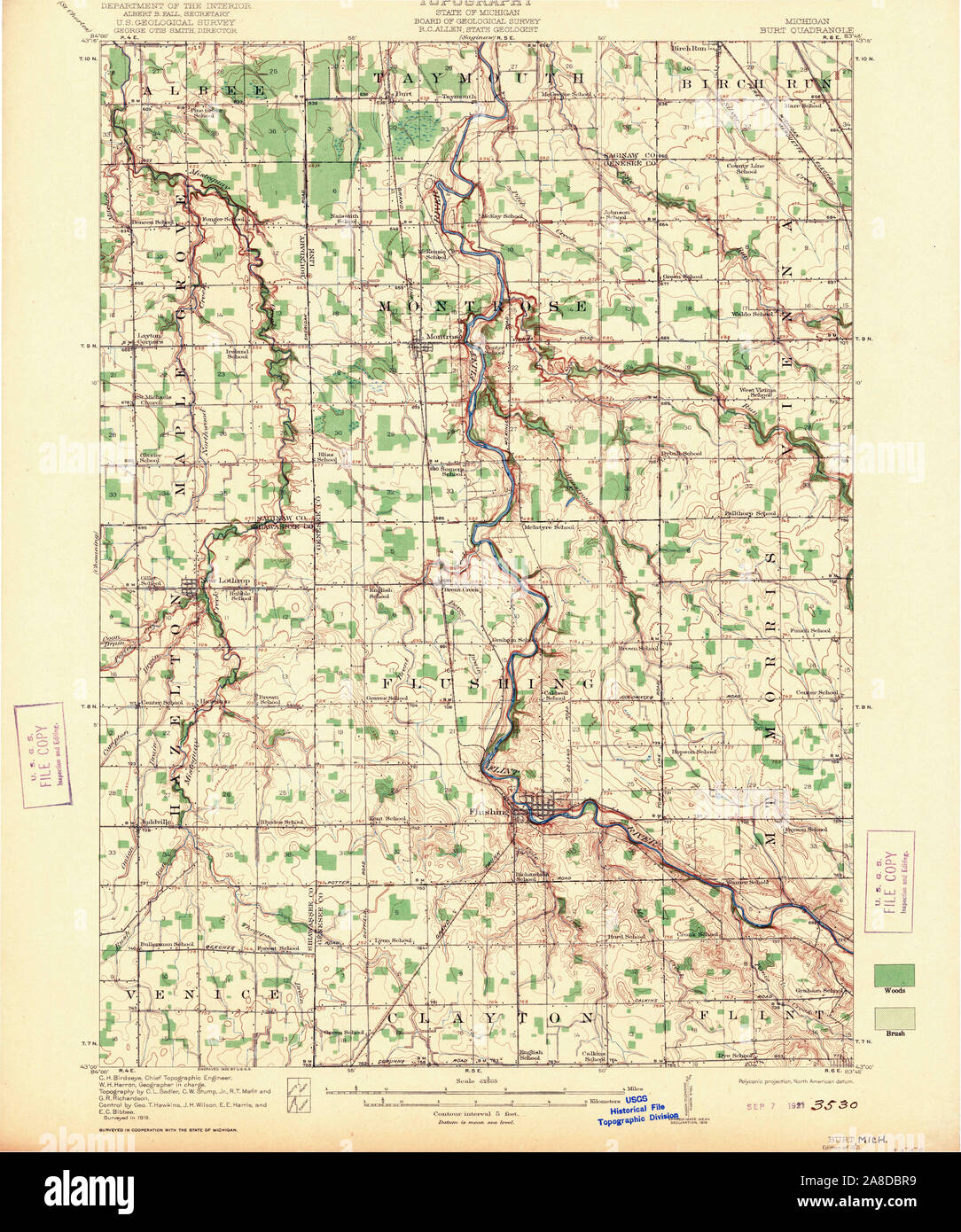 Burt map hi-res stock photography and images - Alamy